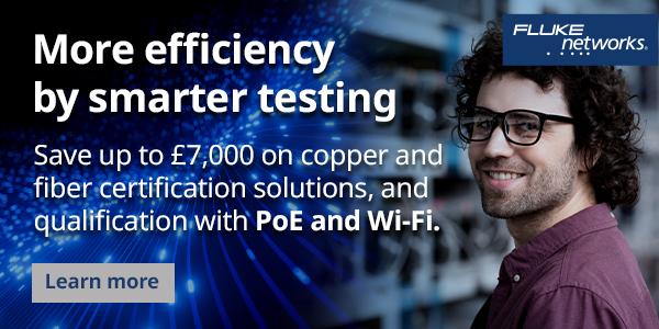 More Efficiency By Smarter Testing: Huge Savings On Fluke Networks Tes ...