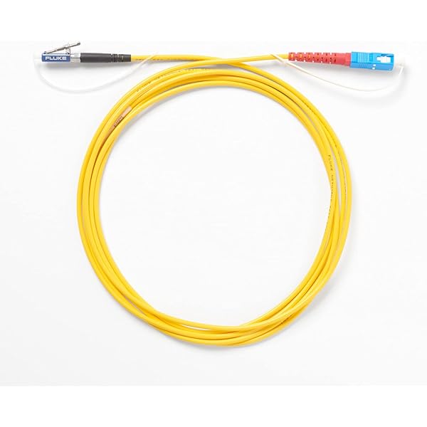 Fluke Networks Singlemode SC-LC Test Reference Cord (Metal LC) — Comms ...