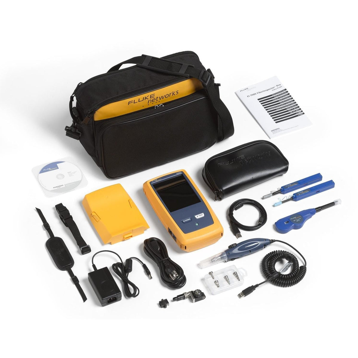 FLUKE NETWORKS FI-7000 FiberInspector™ Pro - FI2-7000-MPO INT — Comms ...